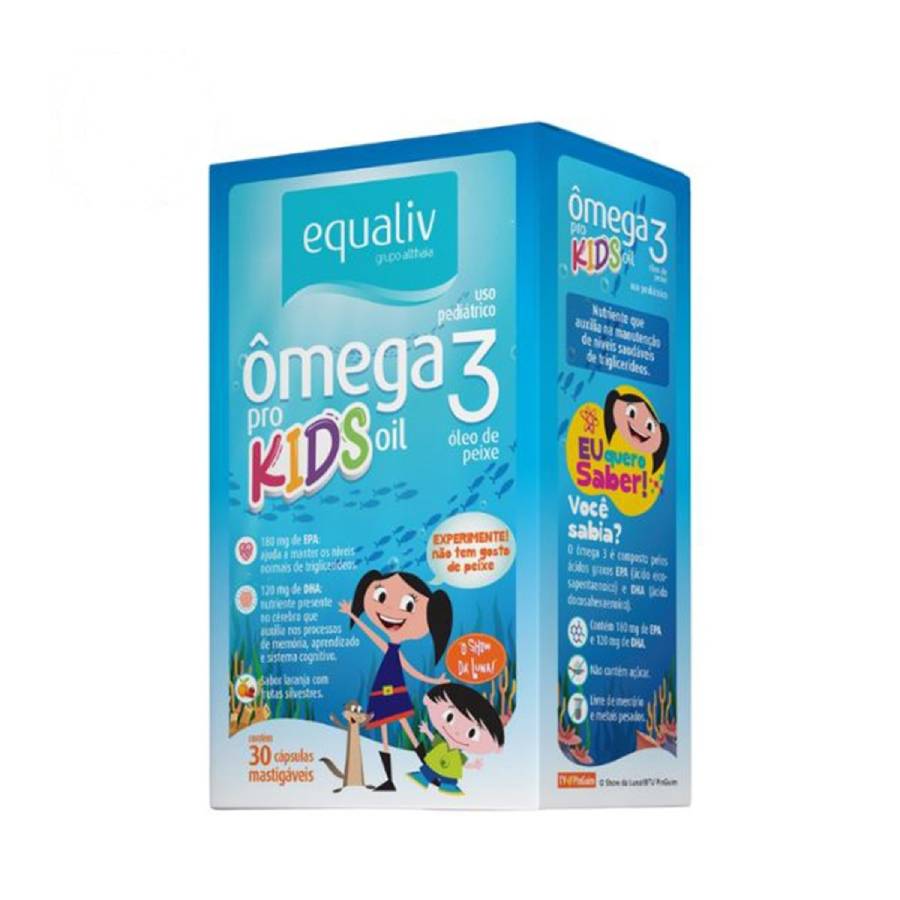 OMEGA 3 PRO KIDS EQUALIV 30CPS MAST | Grupo Formosa OMEGA 3 PRO KIDS EQUALIV 30CPS MAST | Grupo Formosa